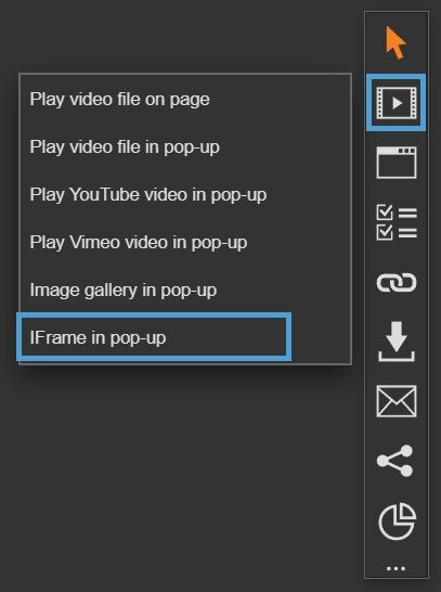 iFrame in pop-up